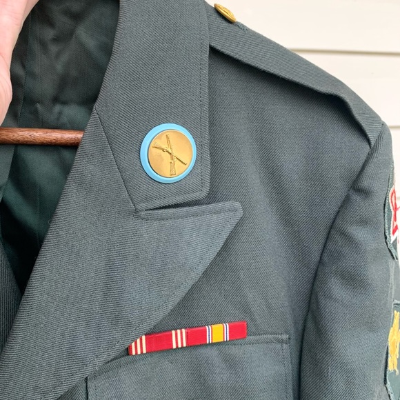 American Vintage | Jackets & Coats | Vintage Us Army Class A Coat Wool ...